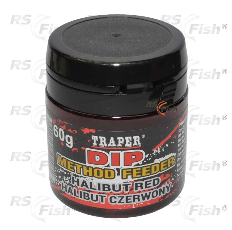 Dip Traper Method Feeder - Heilbuttrot - 60 g